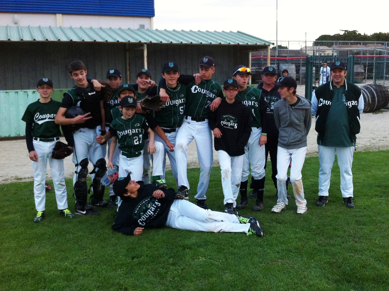 Les 15U Champions de France AA 2013 - Site officiel des Cougars de ...